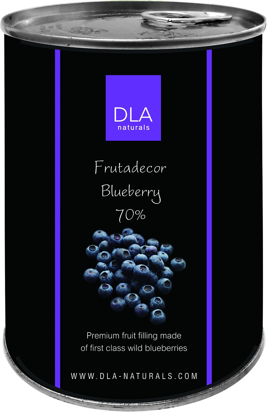 DLA フルッタデコール ブルーベリー 610g | 菓子パン製造に必要な業務用材料や包装資材、機械器具の事ならプロフーズ